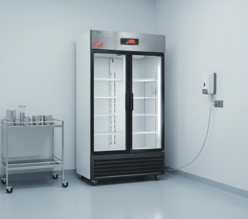 Lemari Pendingin Farmasi Dua Pintu BBLO-101-PRD - Bumata Medical Equipment