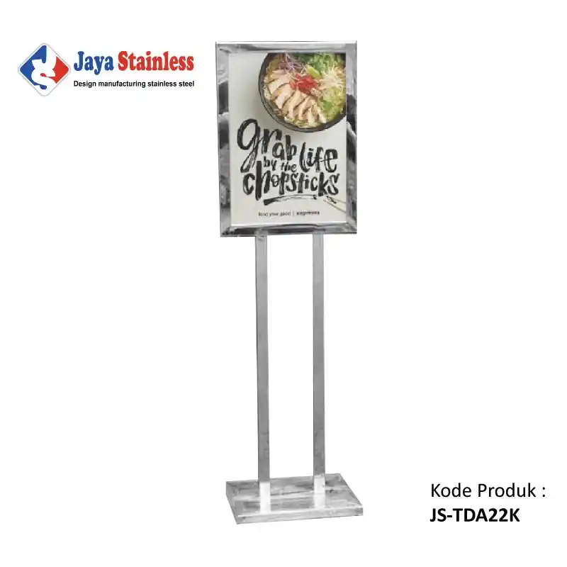 Tiang Display Alas Kotak - Bumata